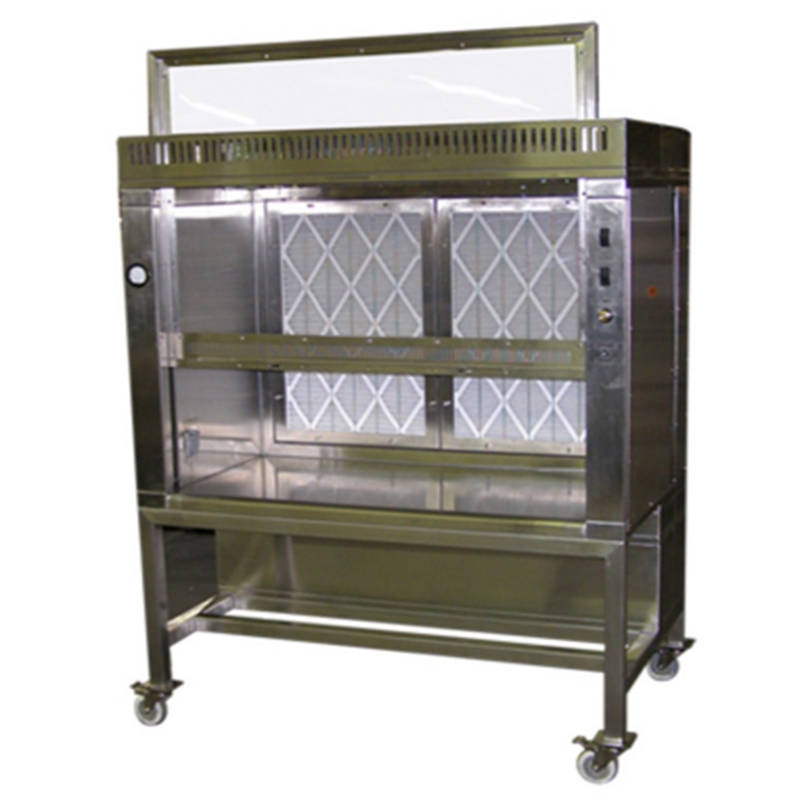 Horizontal Reverse Flow Negative Pressure Powder Containment Console ...